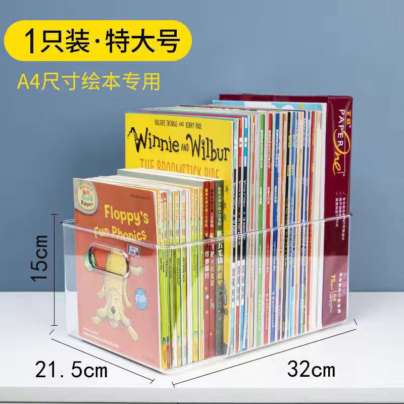 Plastic Magazine Storage Box School Office Drawer ... – Grandado