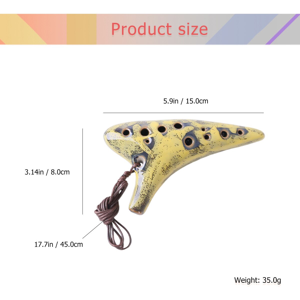 12 Holes Alto Ocarina Instrument for Beginner Perf... – Grandado