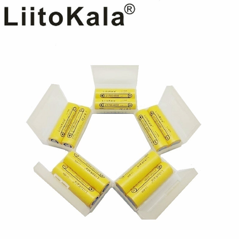 2-14PCSLiitoKala Lii-40A 21700 4000mah Li-Ni Batte... – Vicedeal
