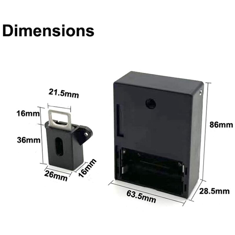 RFID Electronic Cabinet Lock Hidden DIY For Wooden... – Grandado