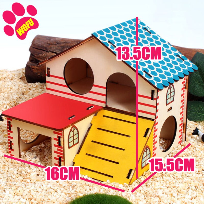 WOFUWOFU Hideout Hamster House ，Hamster Machine wi... – Grandado