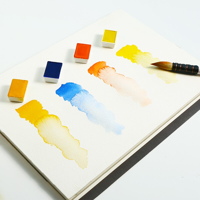 Watercolor Paint Set Solid Pigment 12/16/24 Colors... – Grandado