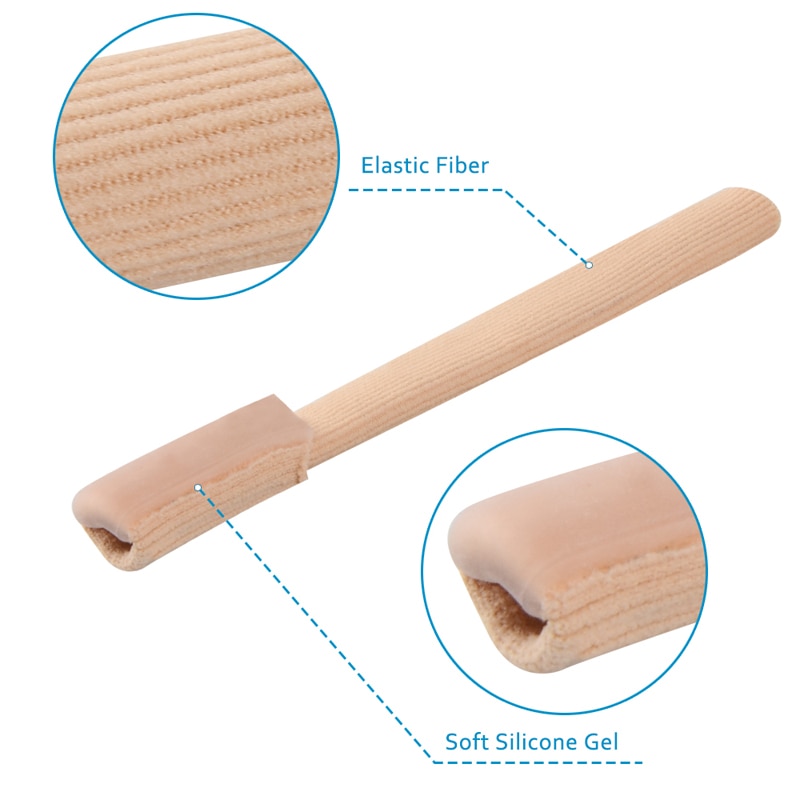 Sunvo Fabric Gel Finger Toes Protective Pad Hallux... – Grandado