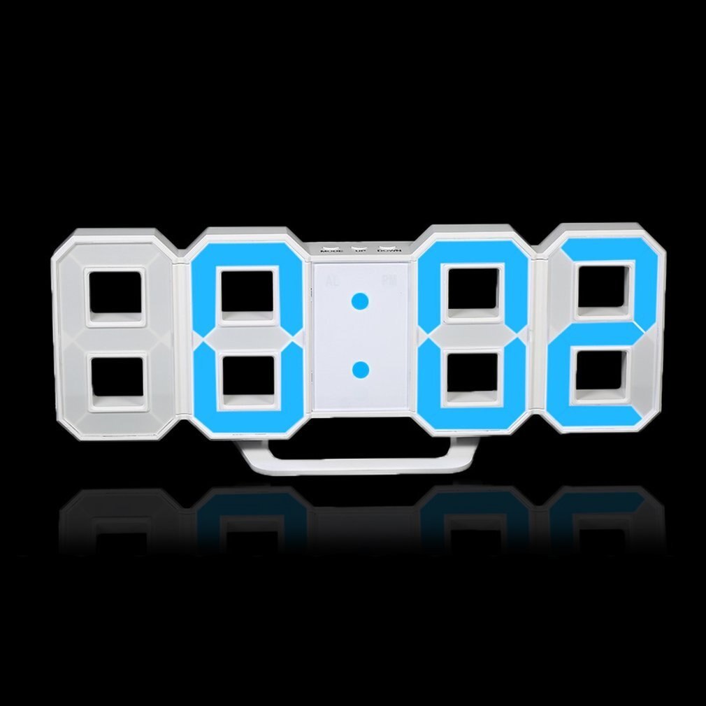 Modern Large Size Digital LED Wall Clock Watch Uni... – Grandado