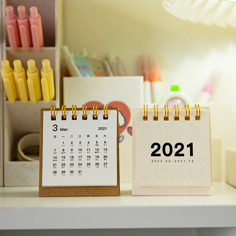Mini Kalender Creatieve Eenvoudige Mini Decoratiev... – Grandado