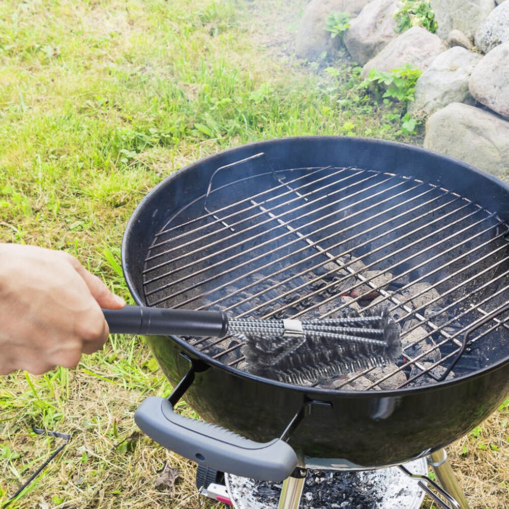 BBQ Bristles Non-Stick Triangle Cleaning Brushes G... – Grandado