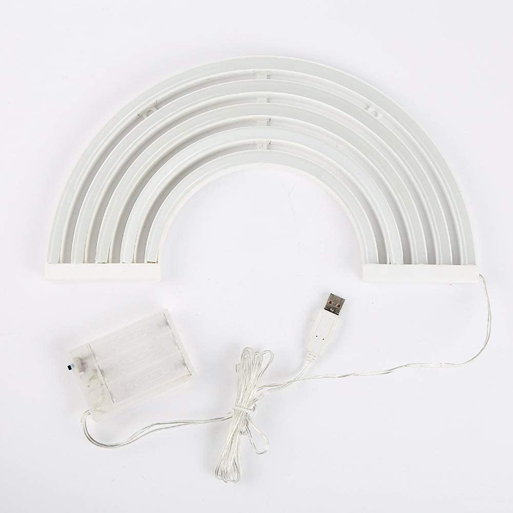Neon Light Romantic Colorful Rainbow LED Lighting ... – Grandado