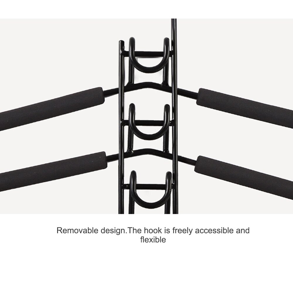 1 Pcs 5-Layer Household One-Piece Clothes Hanger H... – Vicedeal