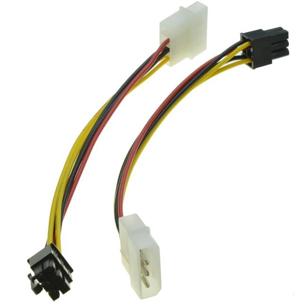 4 Pin Molex to 6 Pin PCI-Express PCIE Video Card P... – Grandado