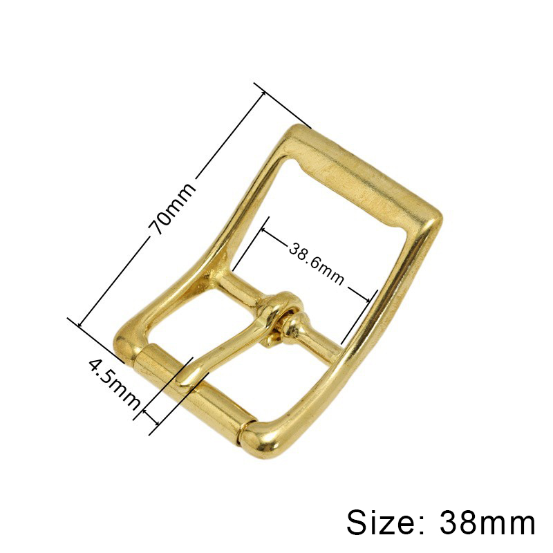 Brass Roller Belt Buckle Adjustable Tri-glide Pin ... – Grandado