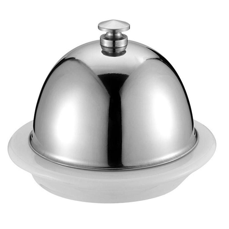 Stainless Steel Butter Dish Box Cheese Server Stor... – Vicedeal