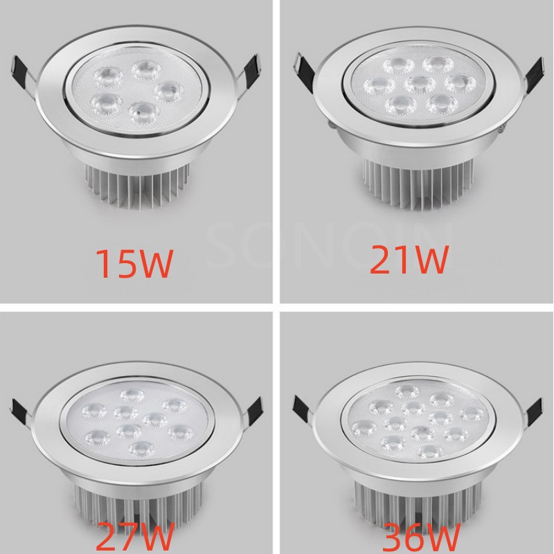 LED Spot LED Downlight Dimmable Recessed 6W 9W 12W... – Grandado