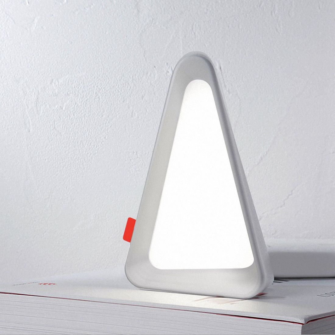 Gray rock LED Flip Lamp Triangle Desk lamp Triangl... – Grandado