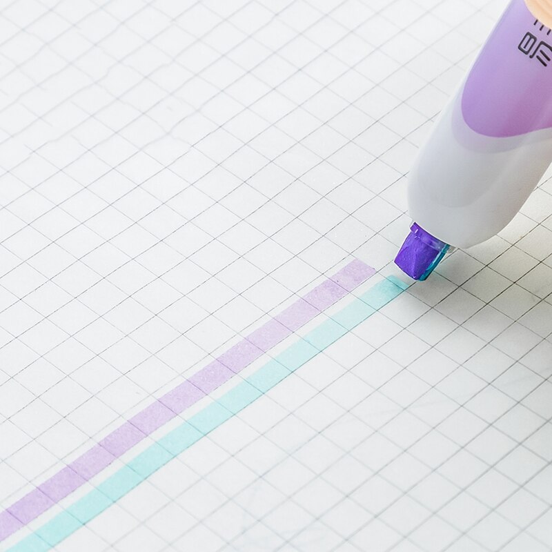 2 Line Color Highlighter Pen Fluorescent Marker Sp... – Grandado