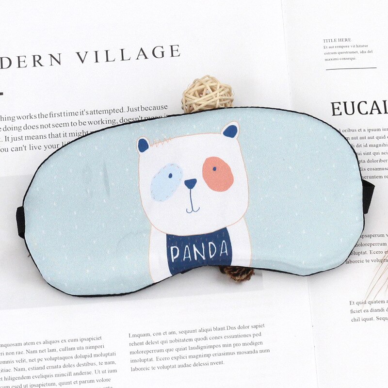 1Pc Lovely Cotton Sleeping Mask Eyepatch Eye Cover... – Grandado