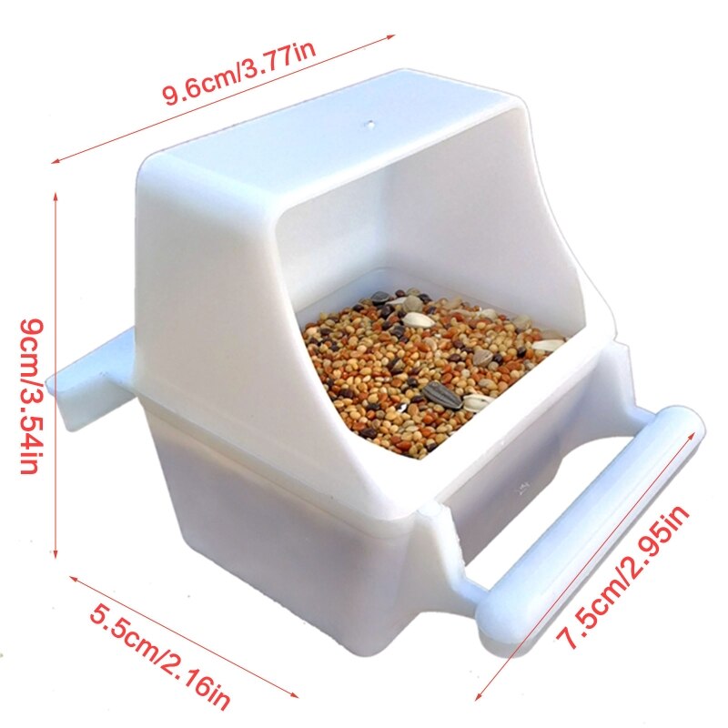 Hanging Bird Feeders for Cage Large Capacity Plast... – Vicedeal