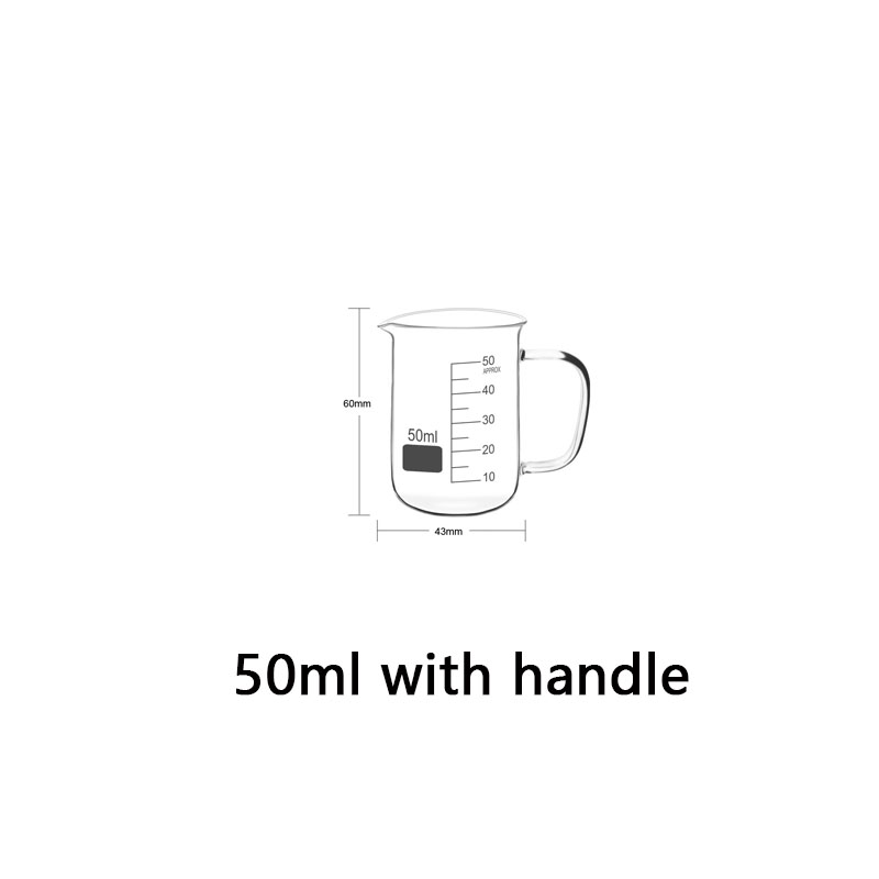 50-1000ml High Borosilicate Glass Measuring Cup He... – Vicedeal