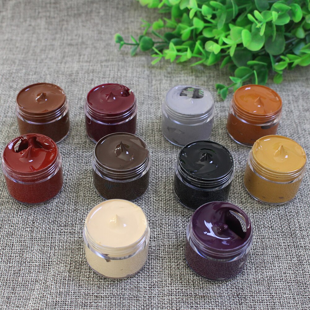 Leather coloring paste- Purple red ,bag,sofa, shoe... – Grandado