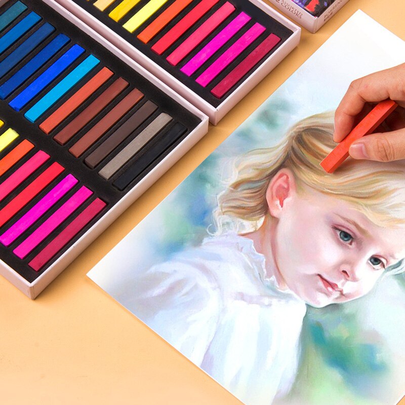 Soft Pastel Set Square Pastels Chalks Square Artis... – Grandado