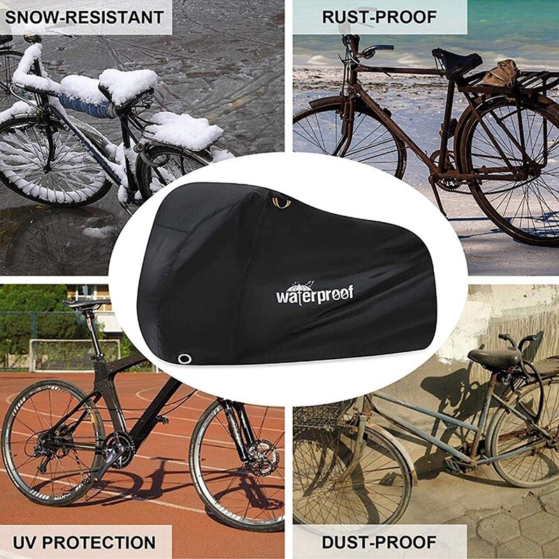 Bike Cover for 1 or 2 Bikes, 210T Waterproof Outdo... – Grandado