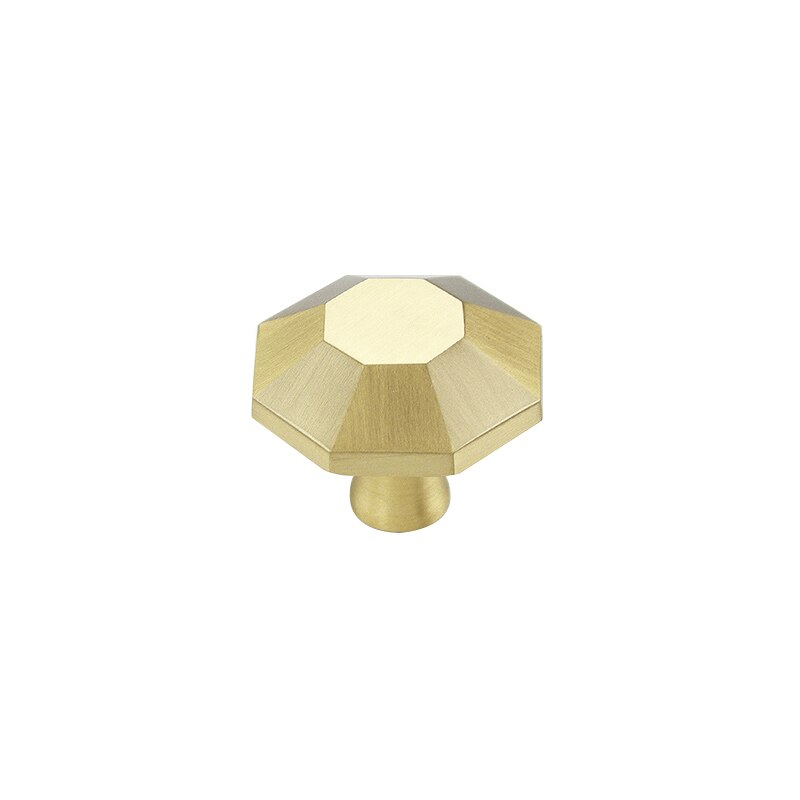 Qiansi Mordern hexagon octagon Solid Brass Furnitu... – Grandado