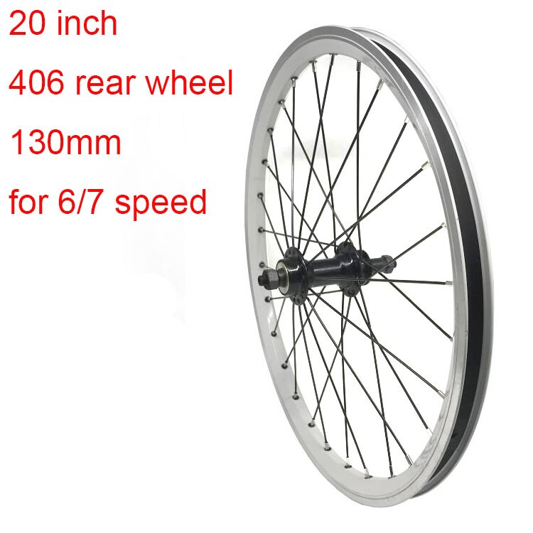 406 rear bicycle wheel 20 inch bike wheel 130mm ba... – Vicedeal