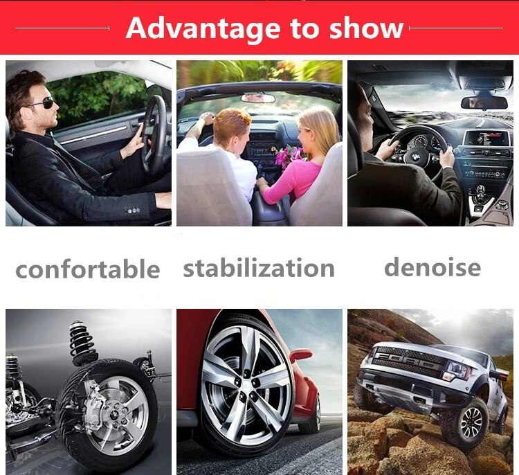 2pcs Car Shock Absorber Spring Bumper Power Car Au... – Vicedeal