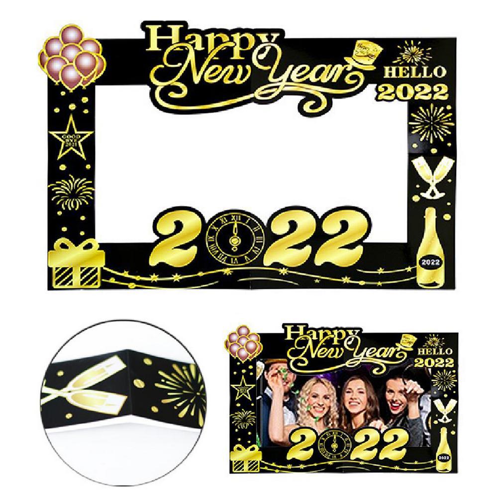 2022 Jaar Foto Booth Frame Grote Selfie Foto Frame... – Vicedeal