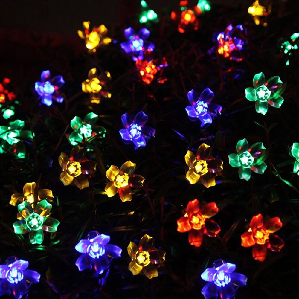10/20/30 LED Cherry Blossom Flower String Lights C... – Grandado