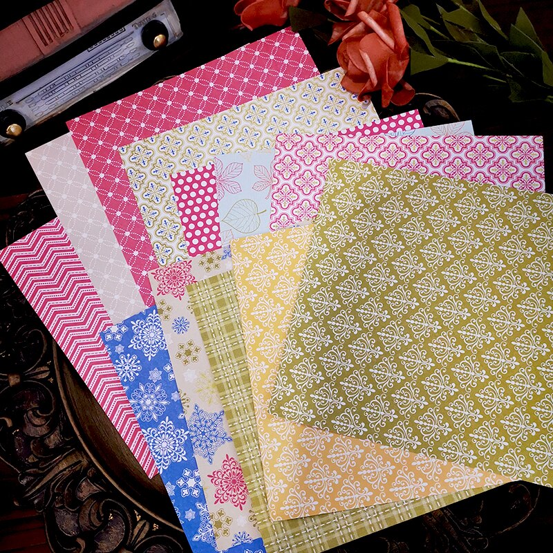 Panalisacraft 12 sheet 6"X6" Vintage Basic pattern... – Grandado