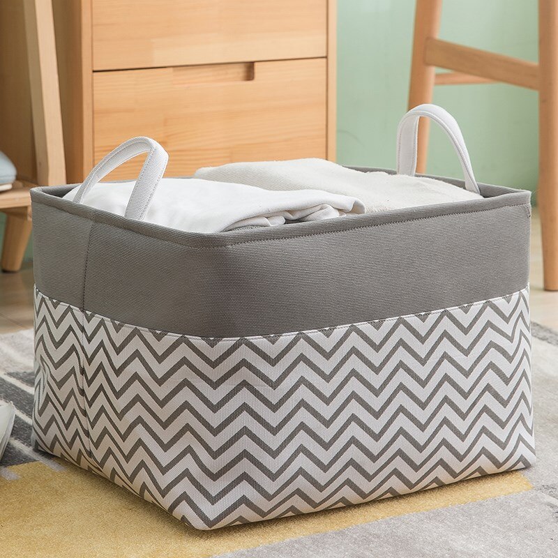 Portable Rectangular Fabric Closet Storage Baskets... – Grandado