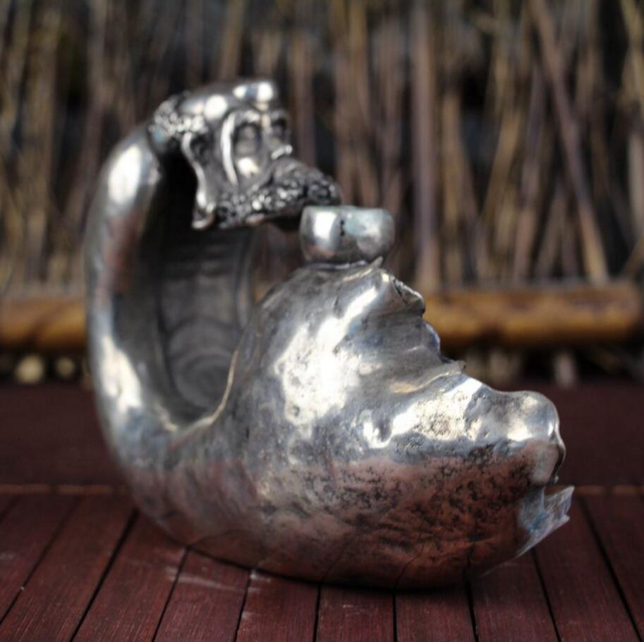 Koperen Standbeeld Wit Koper Vergulden Zilver Stud... – Vicedeal