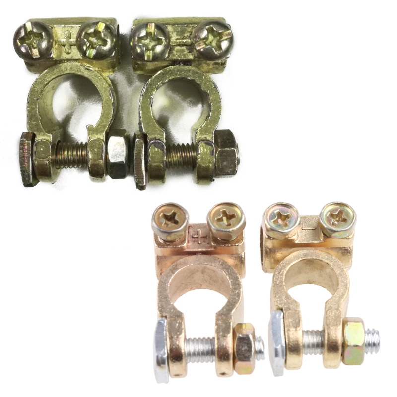 1Pair Alloy Car Battery Terminals Clamps Screw Con... – Vicedeal