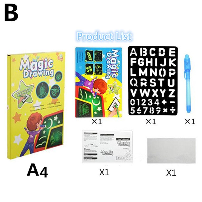 Droshipping For FR 1PC LED Luminous Drawing Board ... – Vicedeal