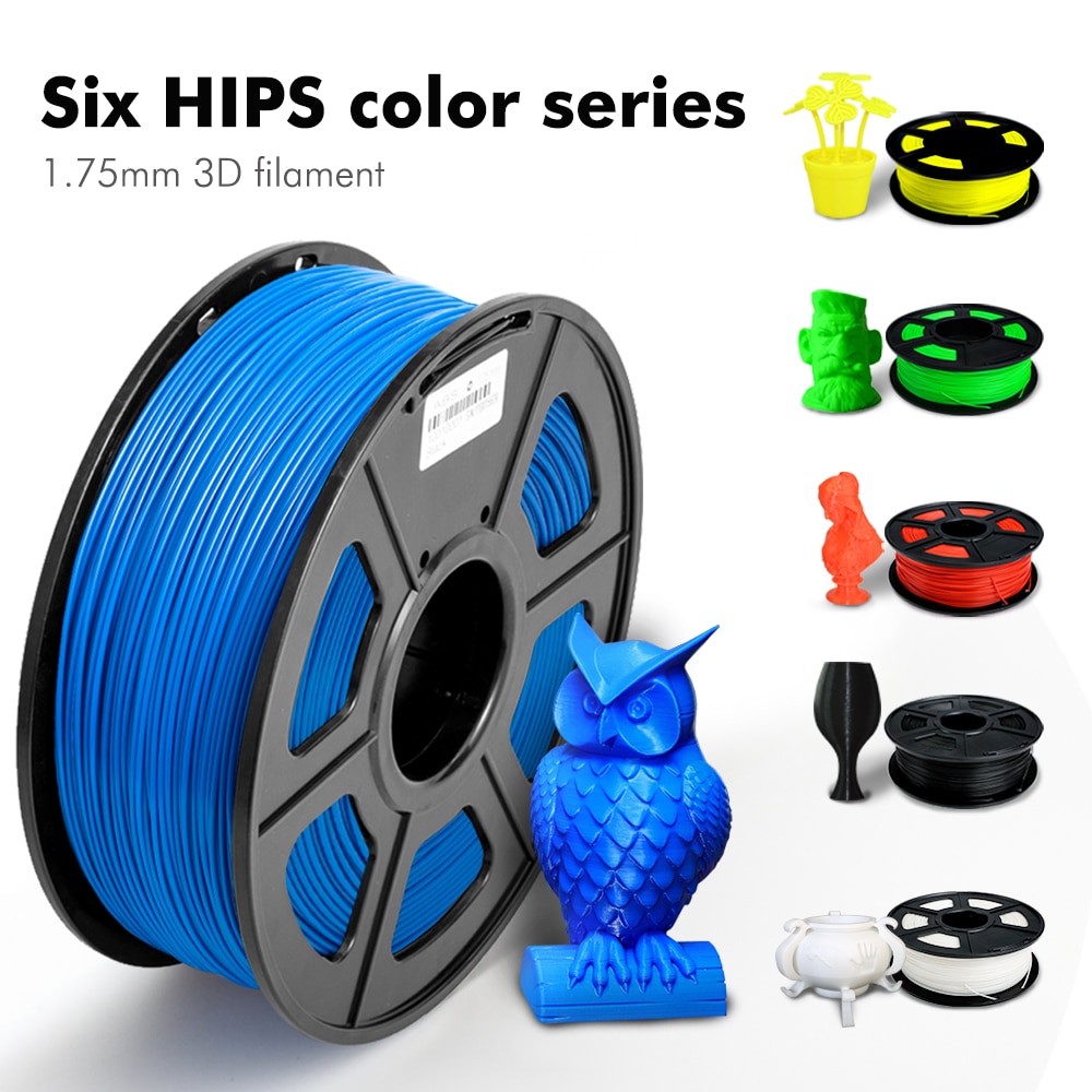 3D Printer Filament Gratis Zes Kleur 1.75Mm Hips F... – Grandado