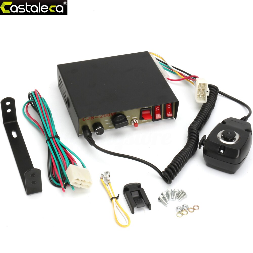 LARATH 12V 200W Car Alarm Siren Horn Security Syst... – Vicedeal