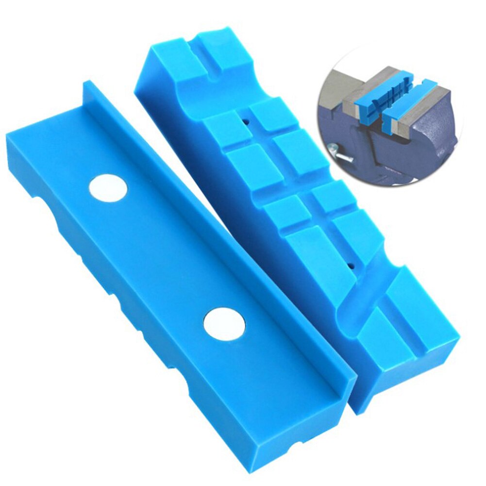 2Pcs/Set Vise Jaw Pads Vise Protection Strip Pair ... – Vicedeal