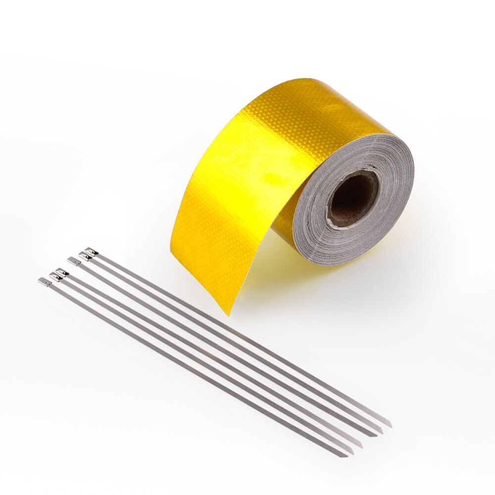 2" x 32' Gold Self Adhesive Reflect Gold Heat Wrap... – Vicedeal