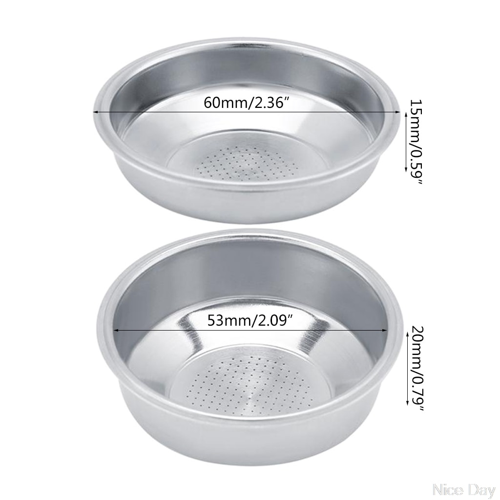 53-70mm Diameter Stainless Steel Blind Filter Coff... – Vicedeal