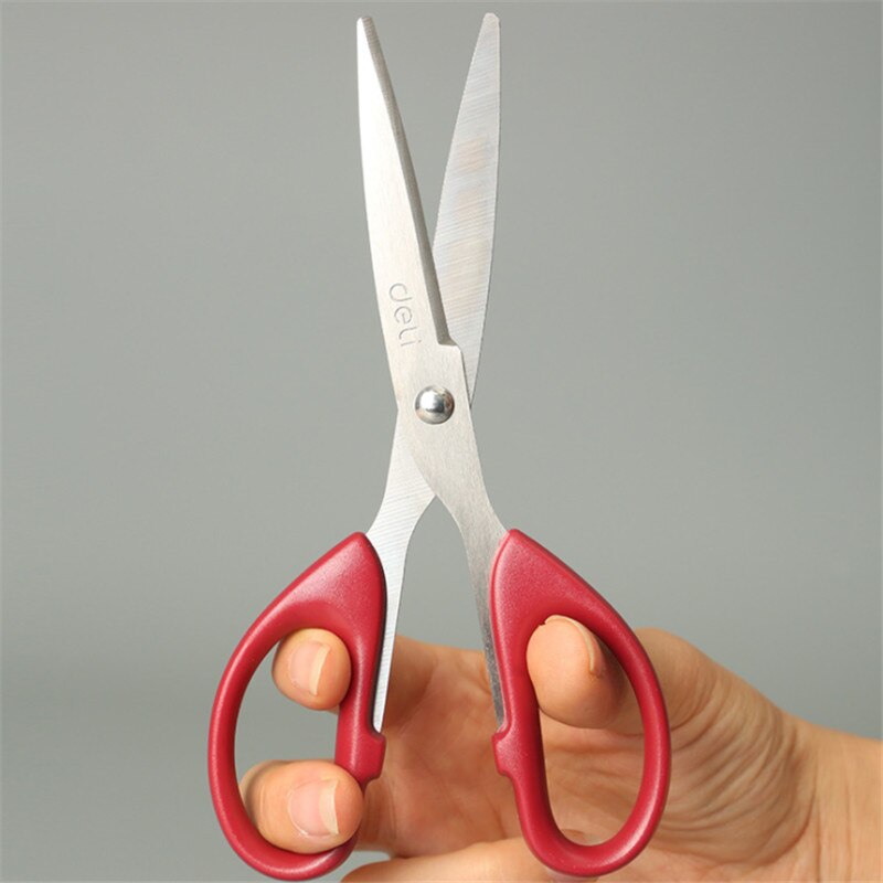 Deli Scissors 160mm household sewing paper cutter ... – Grandado