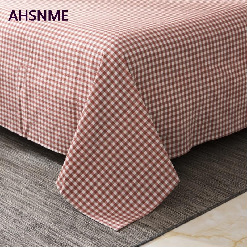 AHSNME 100% Cotton sheets Special Wrinkle Craft Su... – Grandado