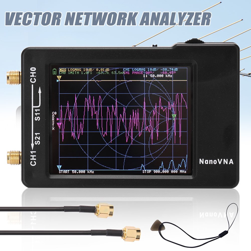 Lcd Display Nanovna Vector Netwerken Analyzer Ante... – Grandado