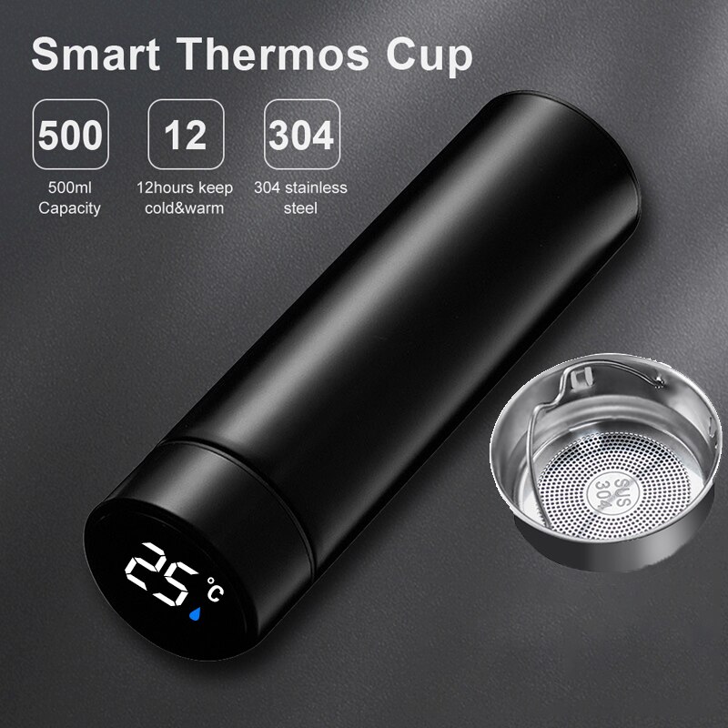 Intelligent Temperature Insulation Cup Stainless S... – Grandado