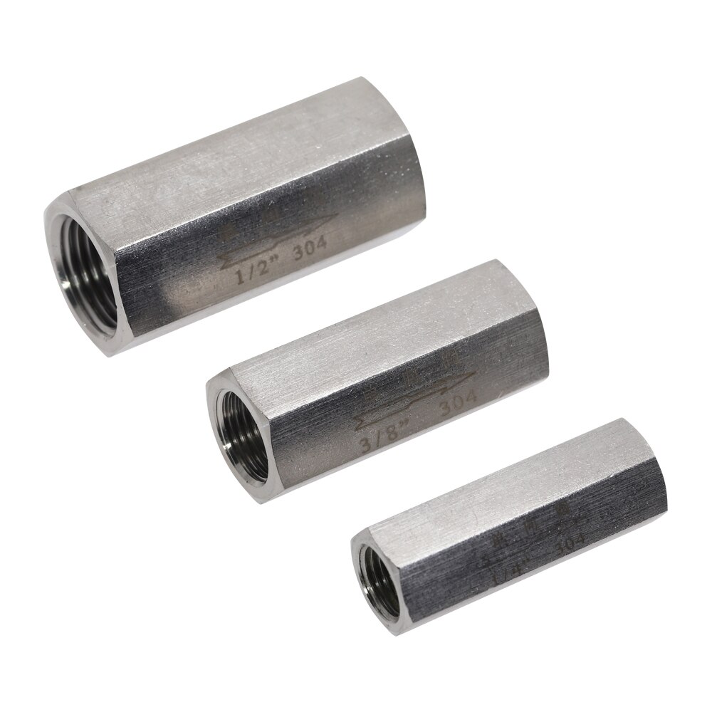 304 stainless steel check valves gas water one-way... – Grandado