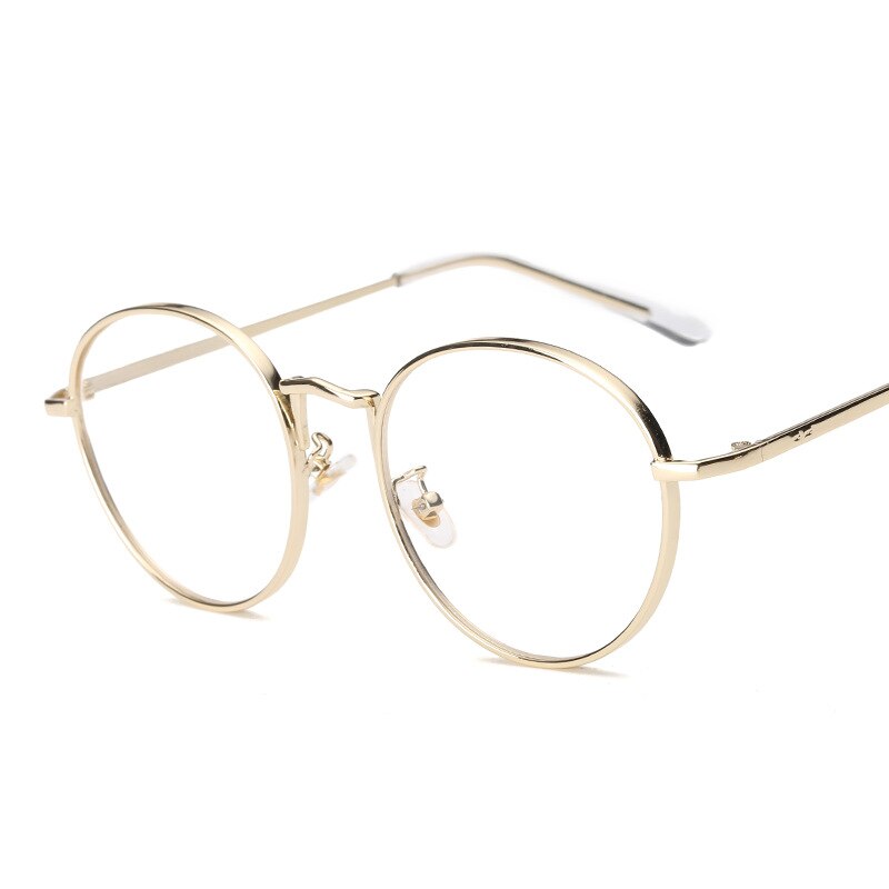 Zilead Retro Metal Glasses Frame For Women&Men Ulr... – Grandado