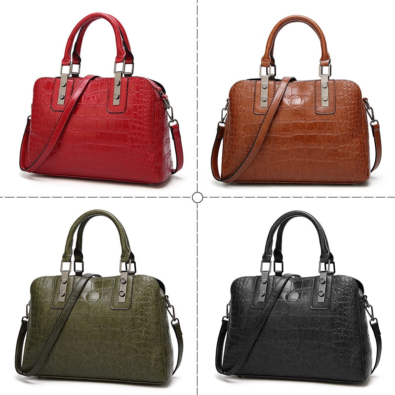Women Famous Brand Vintage Bag Luxury Leather Hand... – Vicedeal