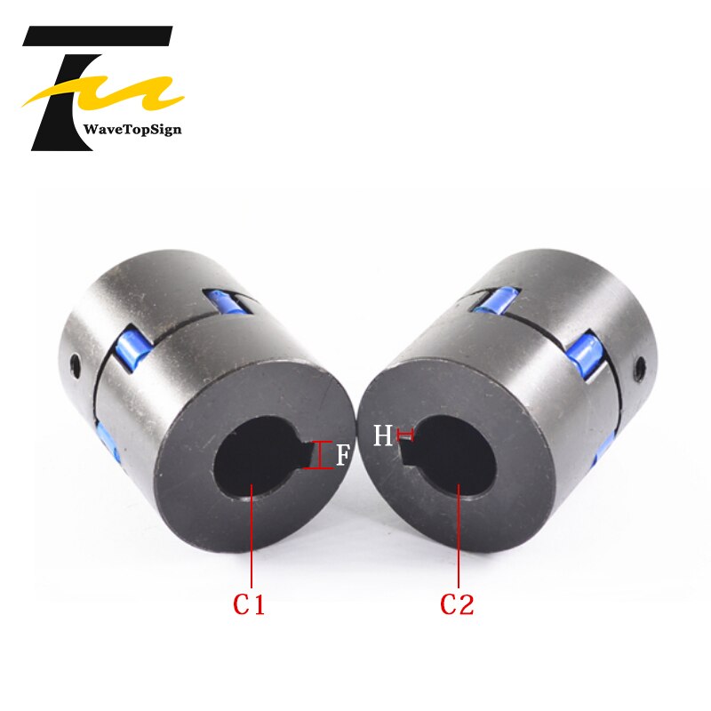 WaveTopSign L-type Three-jaw with Keyway Coupling ... – Grandado