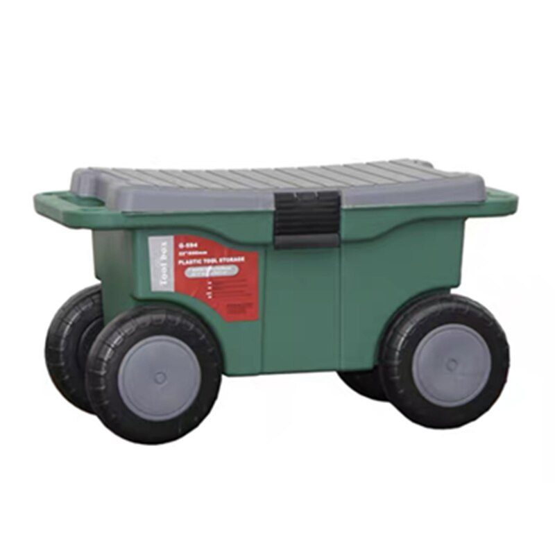 ALWAYSME 20" Plastic Garden Storage Cart & Scooter – Grandado