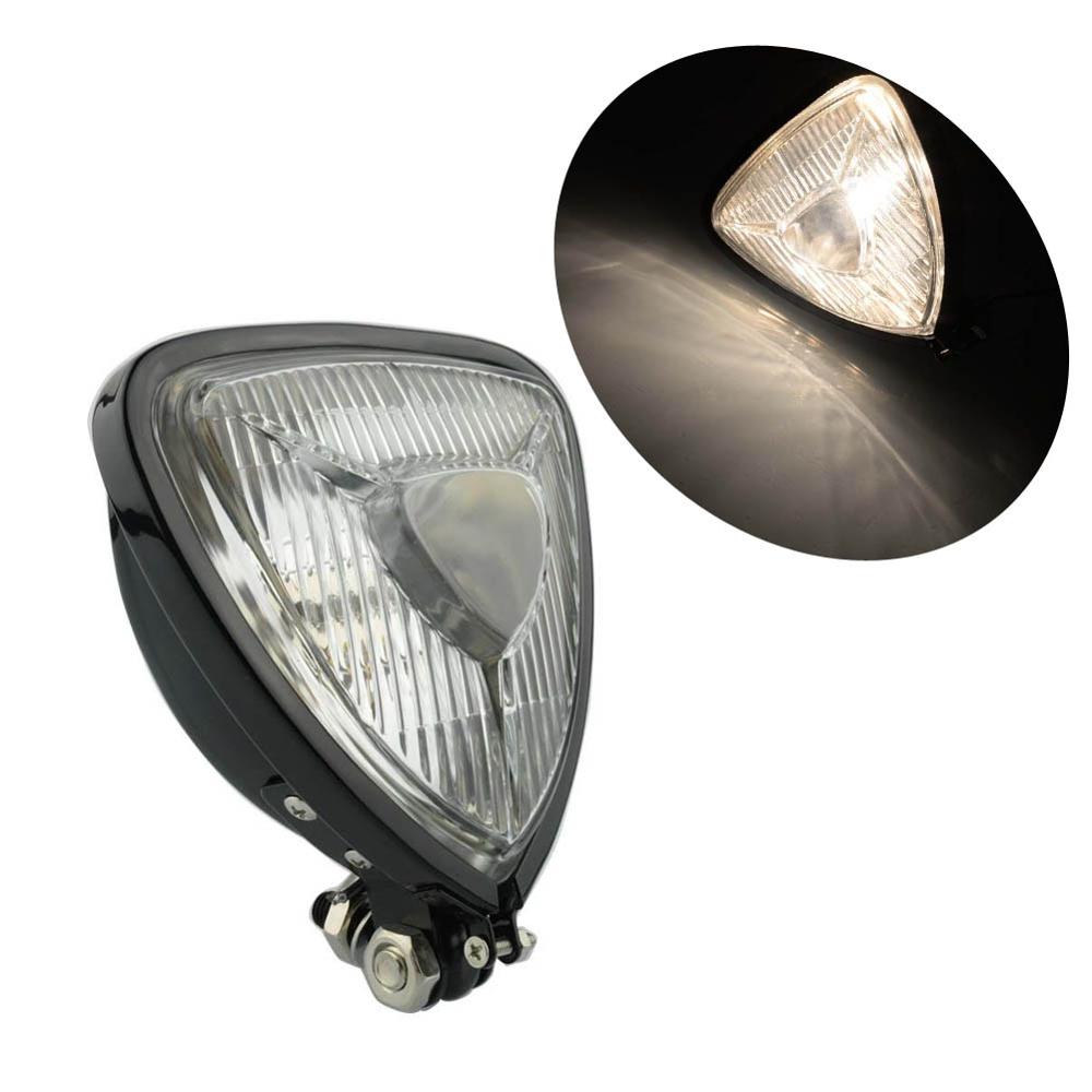 Bike Light Motorcycle Vintage Triangle Headlight H... – Vicedeal