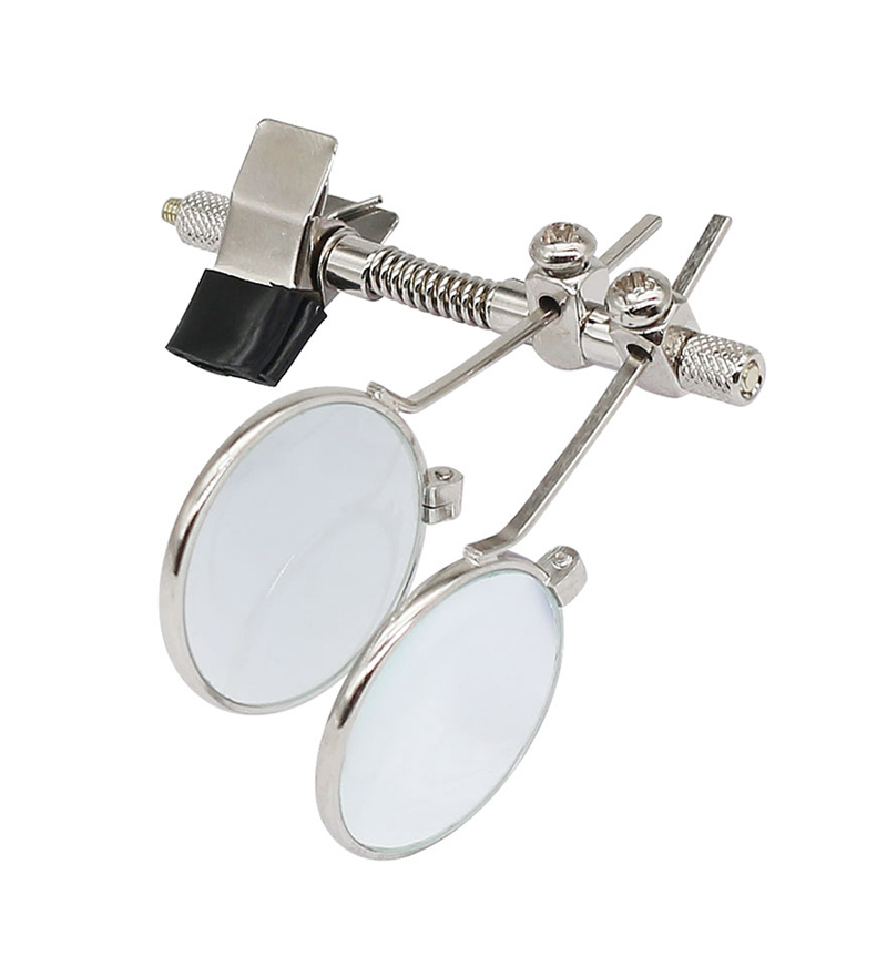 10X Double Lenses Magnifying Glass Stainless Steel... – Vicedeal